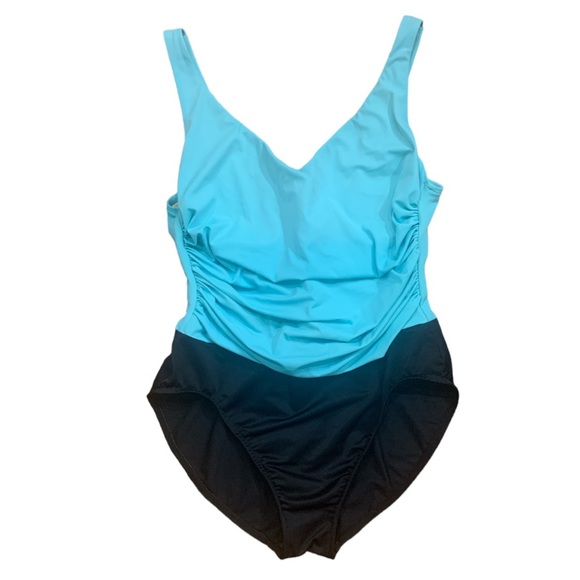 Miraclesuit | Swim | Miraclesuit One Piece Shaper Swimsuit Two Toned ...